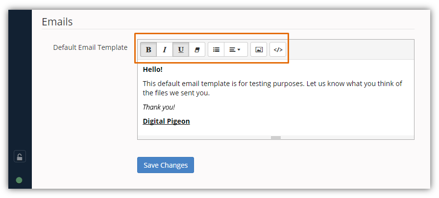 How Do I Change My Default Email Template Digital Pigeon